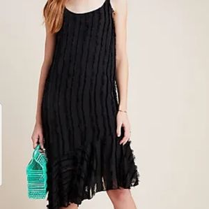 Anthropologie Dresses | Anthro Feather Quill Dress 100 Silk | Poshmark